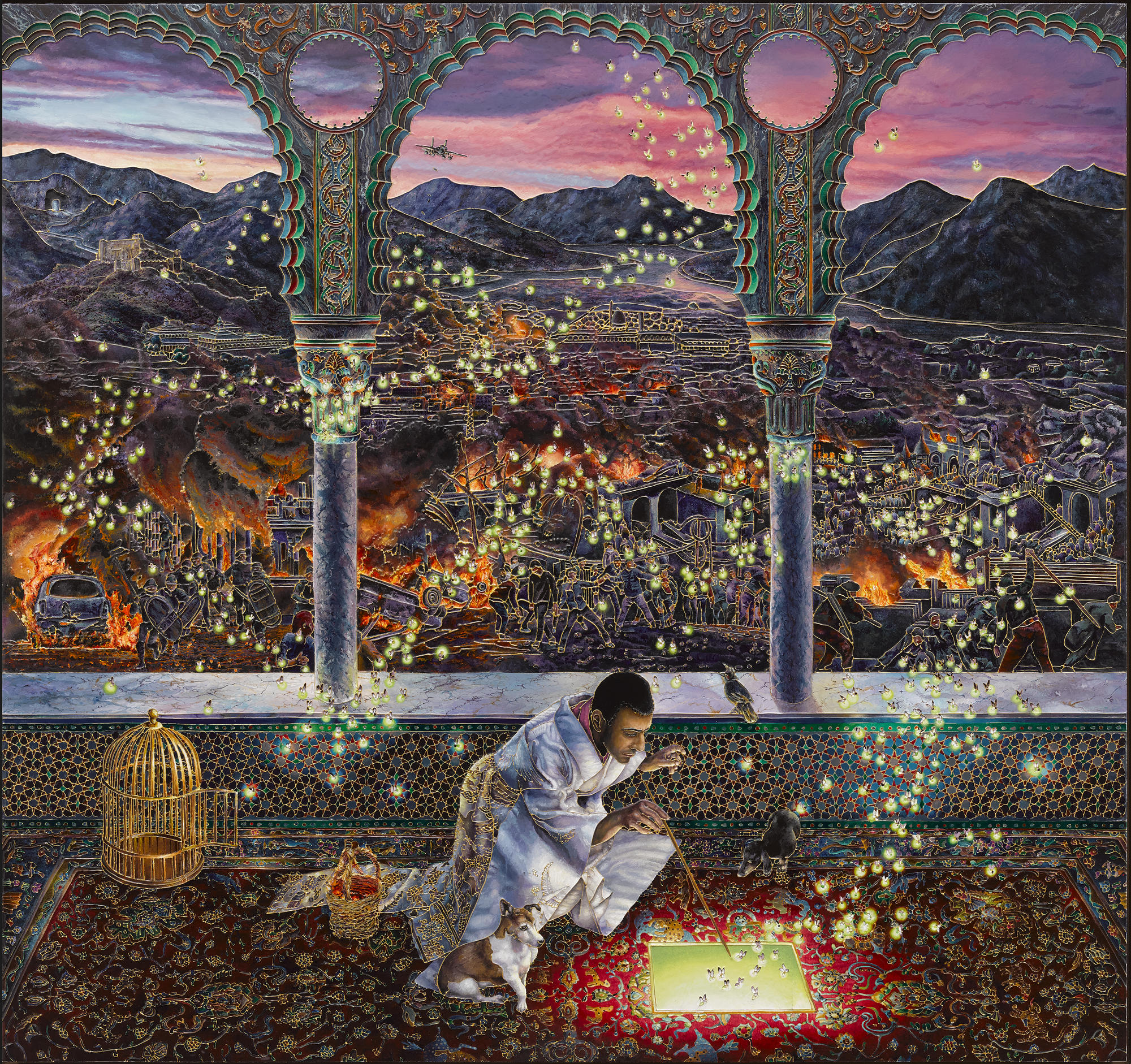 Raqib Shaw: Ballads of East and West | Isabella Stewart Gardner Museum